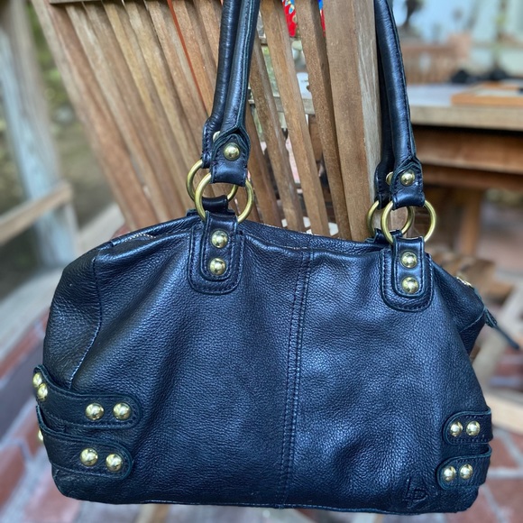 Linea Pelle | Bags | Linea Pelle Collection Hand Made Black Leather ...